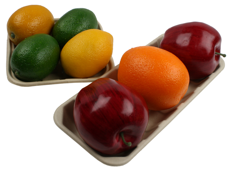 Compostable Fiber Trays - Total Packaging Solutions